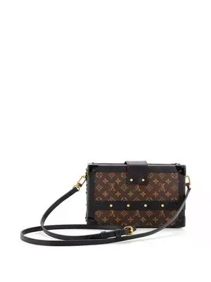 LOUIS VUITTON Petite Malle Monogram Canvas - Black