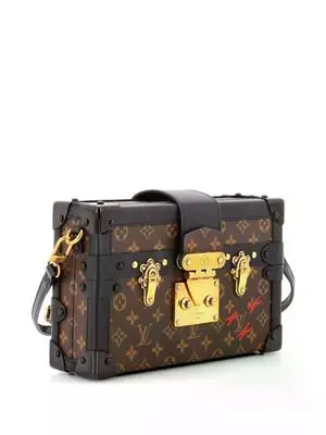 LOUIS VUITTON Petite Malle Monogram Canvas - Black