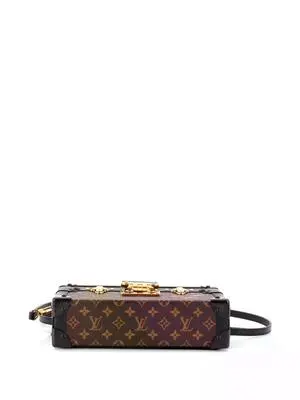 LOUIS VUITTON Petite Malle Monogram Canvas - Black