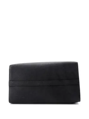 Prada Monochrome Saffiano And City Calf Small Tote Bag