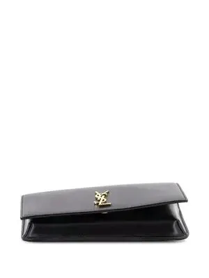 Saint Laurent Classic Monogram Phone Holder - Black