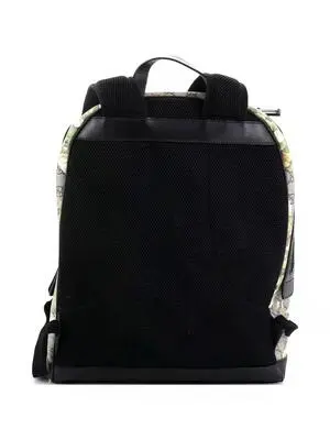 Gucci Blooms Print Gg Coated Canvas Medium Backpack