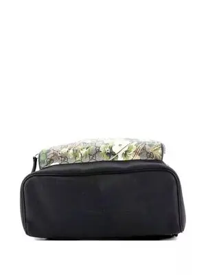 Gucci Blooms Print Gg Coated Canvas Medium Backpack