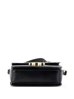 Celine Triomphe Smooth Calfskin Teen Crossbody Bag - Black