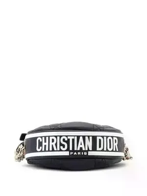 Dior Vibe Cannage Quilt Lambskin Micro Hobo Bag