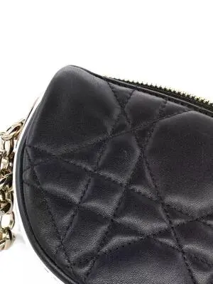 Dior Vibe Cannage Quilt Lambskin Micro Hobo Bag