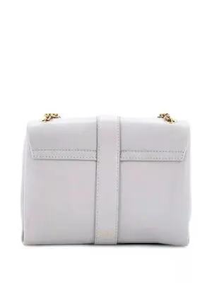 Versace Kleio Small Leather Shoulder Bag - Grey