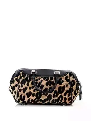 LOUIS VUITTON Limited Edition Stephen Sprouse Leopard Chenille Satchel