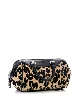 LOUIS VUITTON Limited Edition Stephen Sprouse Leopard Chenille Satchel