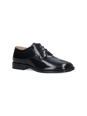 MAISON MARGIELA Tabi" Brushed Leather Derby Shoes