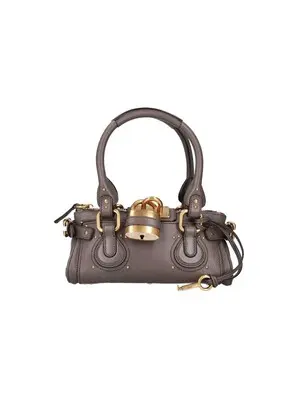 Chloé Paddington Small Shoulder Bag - Gray