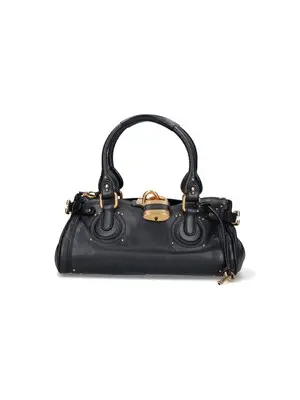 Chloé Paddington Shoulder Bag Black