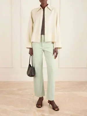 AGOLDE Arc Mid-rise Wide-leg Jeans