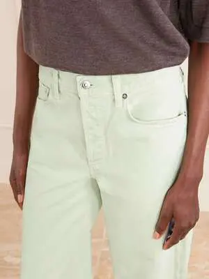 AGOLDE Arc Mid-rise Wide-leg Jeans