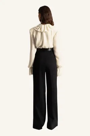 Aiste Hong Wide-leg Virgin Wool Pants