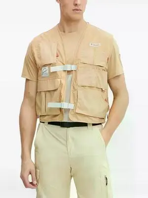 Columbia Multi-pocket Belted Jacket - Neutrals