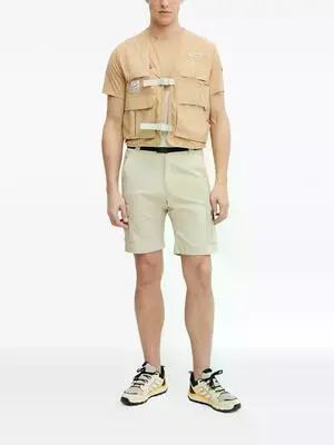 Columbia Multi-pocket Belted Jacket - Neutrals