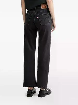 LEVI'S Ribcage Straight Leg Jeans - Grey