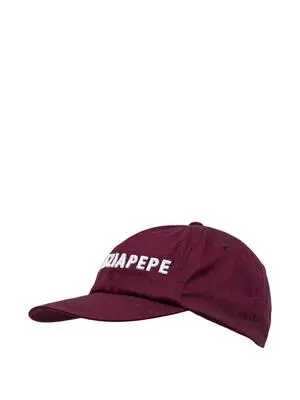 Patrizia Pepe Logo-embroidered Baseball Cap - Red