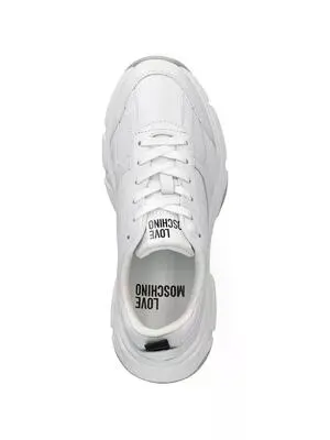Moschino Leather Sneakers