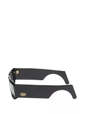 Valentino Garavani Rectangular Acetate Sunglasses