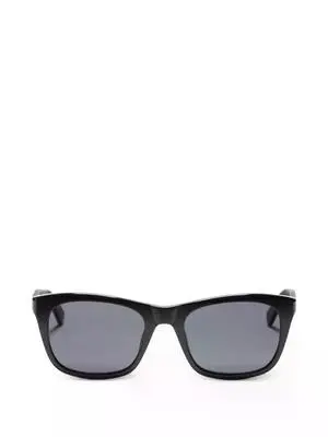 Valentino Garavani Rectangular Acetate Sunglasses - Black