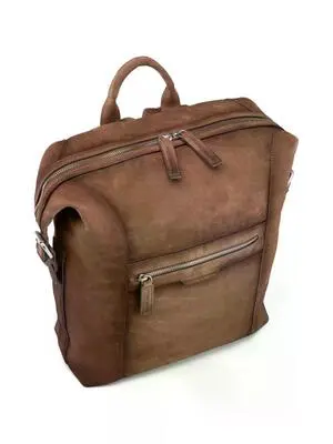 Officine Creative Jules 005 Leather Backpack