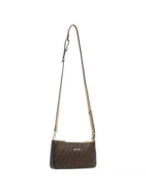 Liu Jo Monogram Pattern Cross Body Bag - Brown