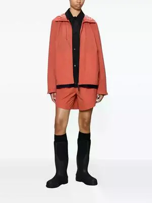 Rains Mito Hooded Jacket - Orange