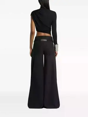 COURREGES Cotton Palazzo Trousers