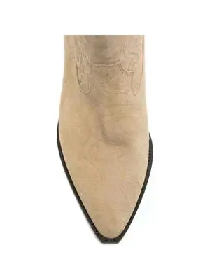 Isabel Marant Étoile Duerto Cowboy Boots - Neutrals