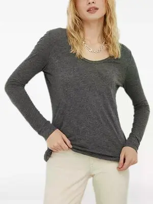 American Vintage Long-sleeve T-shirt - Grey