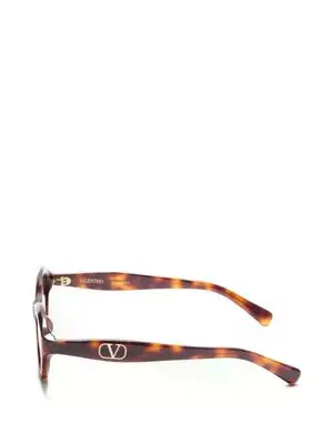 Valentino Garavani Cat-eye Acetate Eyewear - Brown