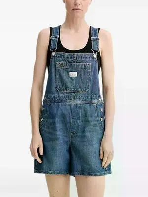 LEVI'S Patch Pocket Denim Shortalls - Blue