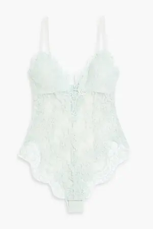 Strappy Lace Bodysuits