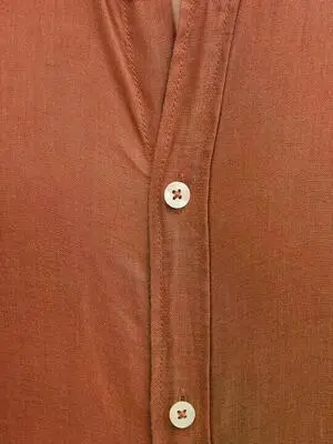 BENETTON Buttoned Linen Shirt