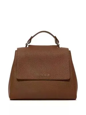Orciani Top Handle Flap Bag