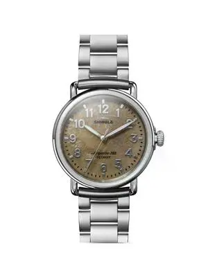 Shinola Runwell 41mm Watch - Neutrals