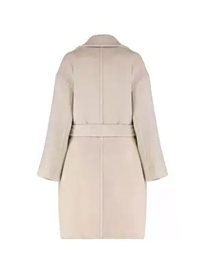 Max Mara Cloruro Belted Coat - Neutrals