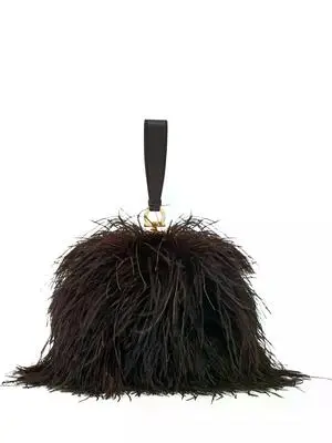 FERRAGAMO Mini Feather Tote Bag