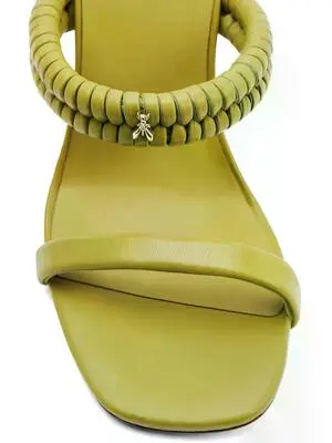 Patrizia Pepe Heeled Braided Sandals
