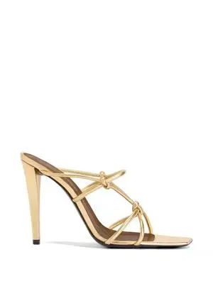Giuseppe Zanotti Gold Tone Sandals For Women