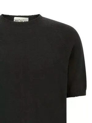 MA'RY'YA Short-sleeve Knitted T-shirt