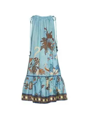ALEMAIS Georgie Ruffled Mini Dress