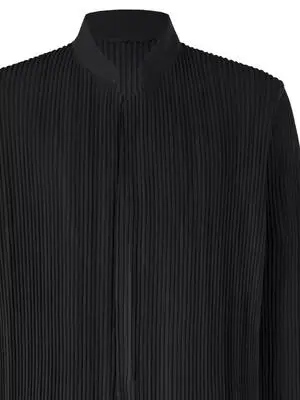 Issey Miyake Pleated Jacket - Black