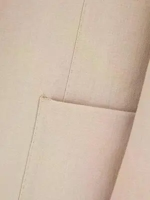 Zegna Single-breasted Blazer - Neutrals