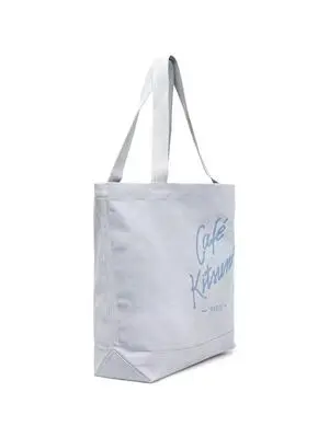 CAFÉ KITSUNÉ Logo-print Tote Bag