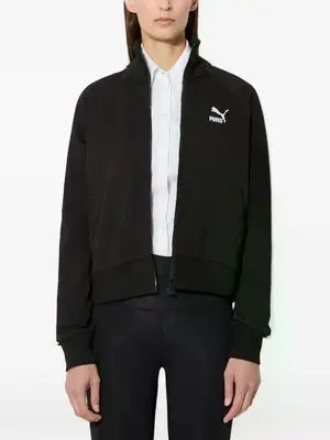 PUMA Zip-up Sweatshirt - Black