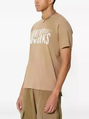 Universal Works Logo-print T-shirt
