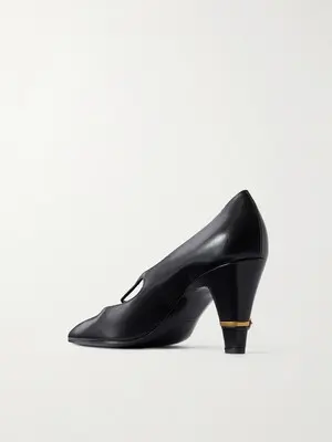 Versace Giulietta Leather Pumps